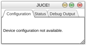 JUCE: juce::TabbedComponent Class Reference